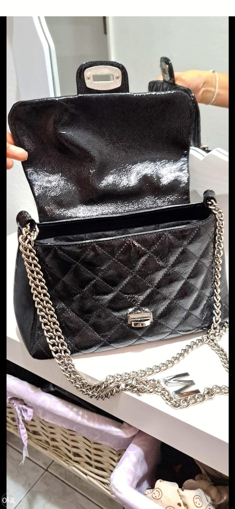 Mona crna torba a. - Casual torbe - OLX.ba