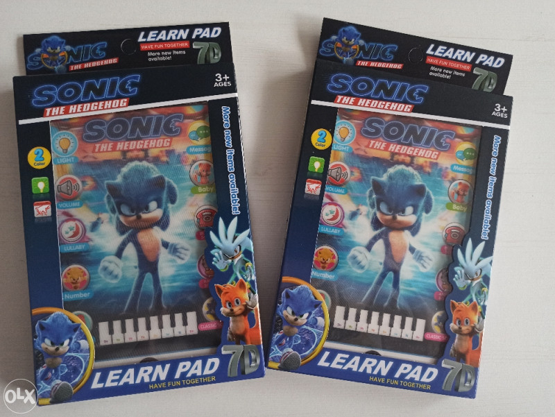 Sonic figure velike 5/1 + Sonic tablet + ruksak Sonic - Za dječake - OLX.ba