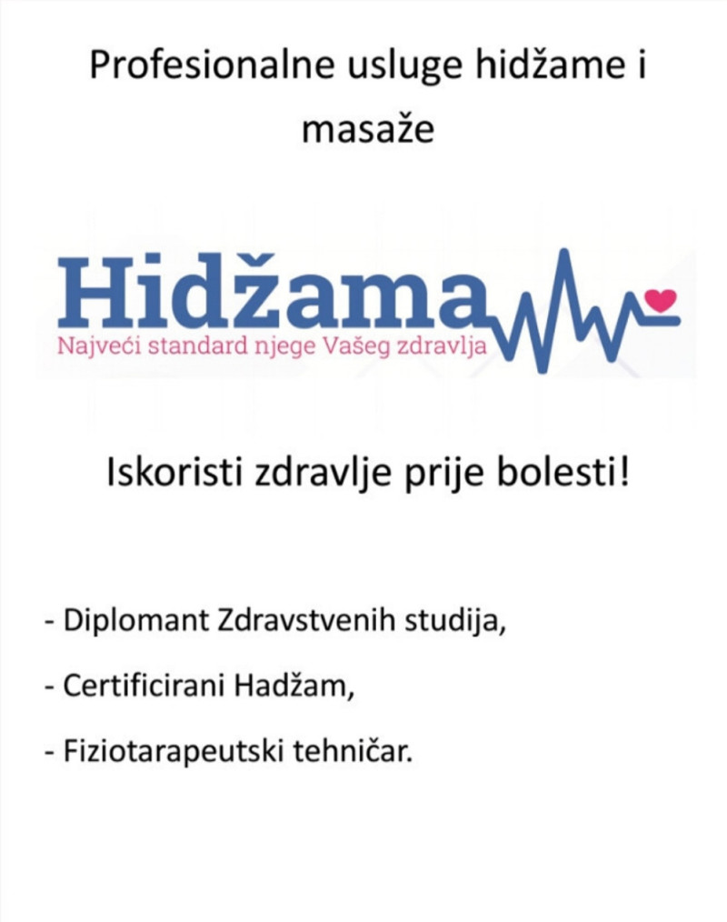 Hidžama i Masaža - Hidzama i Masaza 062 451 889 - Fizikalna terapija ...
