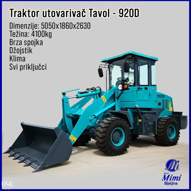 Utovarivac traktor Tavol-920D - Traktori - OLX.ba