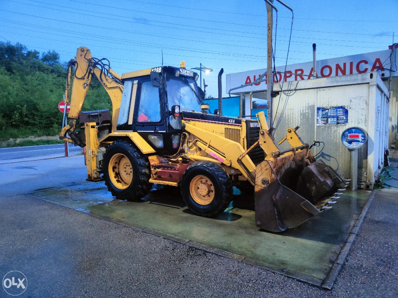 Skip,kombinirka,bager cat caterpillar 428 b - Kombinirke - OLX.ba