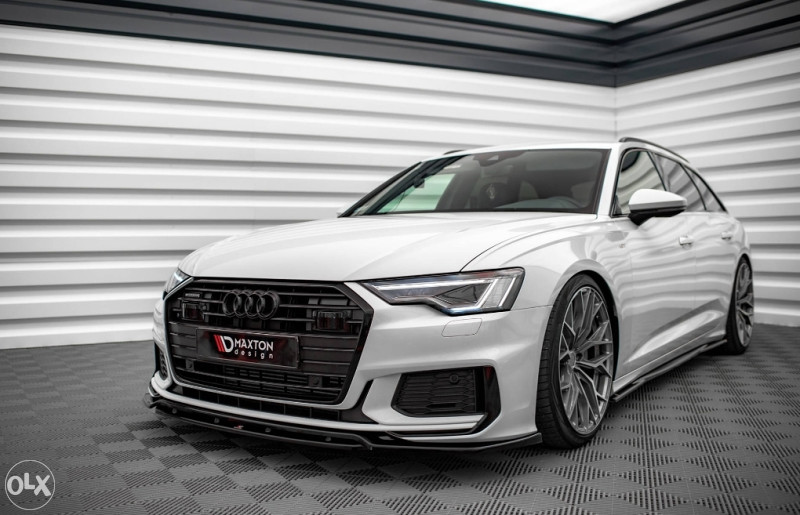 Audi a6 a7 c8 q8 Maxton lip spojler TUNING - Branici/Karambolke i ...
