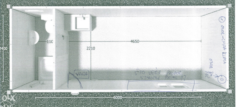 Stambeni kontejner - Montažni objekti - OLX.ba