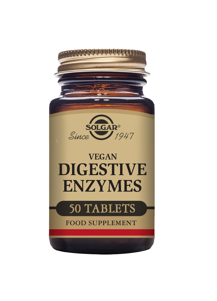 SOLGAR VEGAN DIGESTIVE ENZYMES (ENZIMI ZA PROBAVU) - Biljni preparati ...