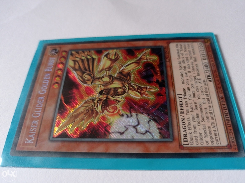 Yu Gi Oh karta KAISER GLIDER GOLDEN BURST - Sličice i albumi - OLX.ba