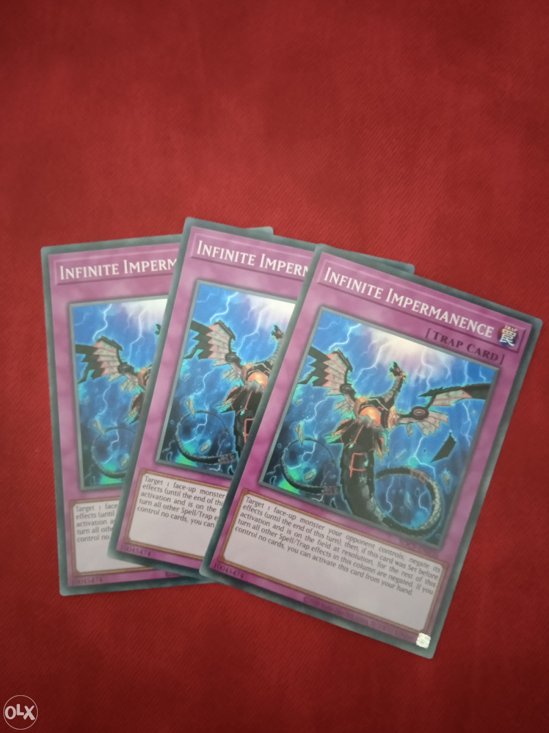 YuGiOh karte imperm 3x - Sličice i albumi - OLX.ba