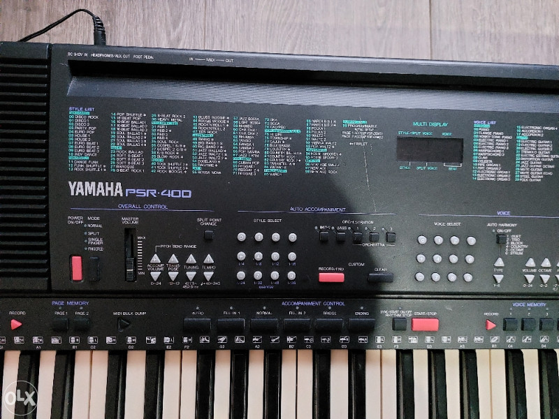 YAMAHA psr-400 klavijatura sintisajzer - Sintisajzer - OLX.ba