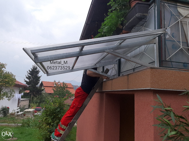 Metalne zeljezne nadstresnice nadstresnica predulaz ula - Ostalo - OLX.ba