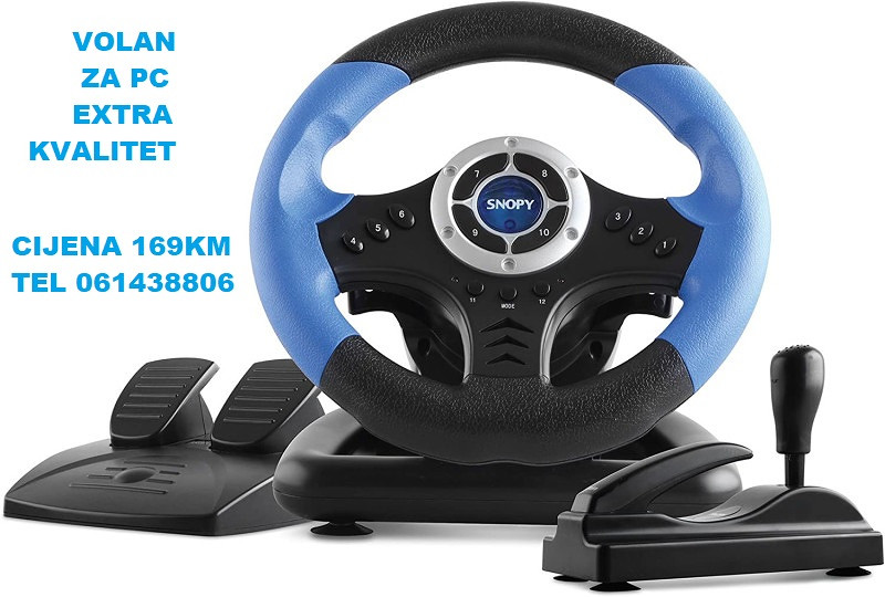 Volan Gaming za PC - Volani za PC i konzole - OLX.ba