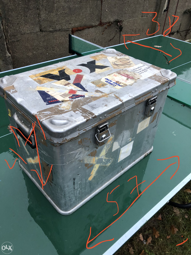 Zarges alminijska kutija// 170km - Kutije i pakovanja - OLX.ba