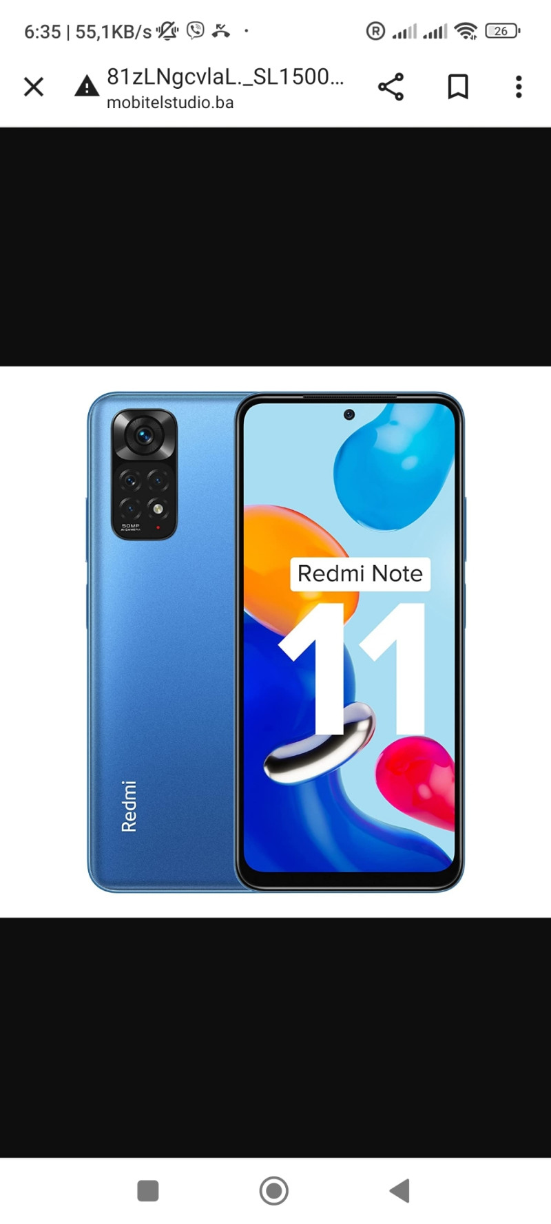 Xiaomi redmi note 11 - Mobiteli - OLX.ba