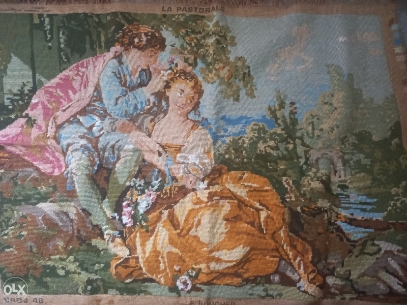 Goblen vezeni stari (samo 100 primjeraka na svijetu) - Slike i gobleni - OLX.ba