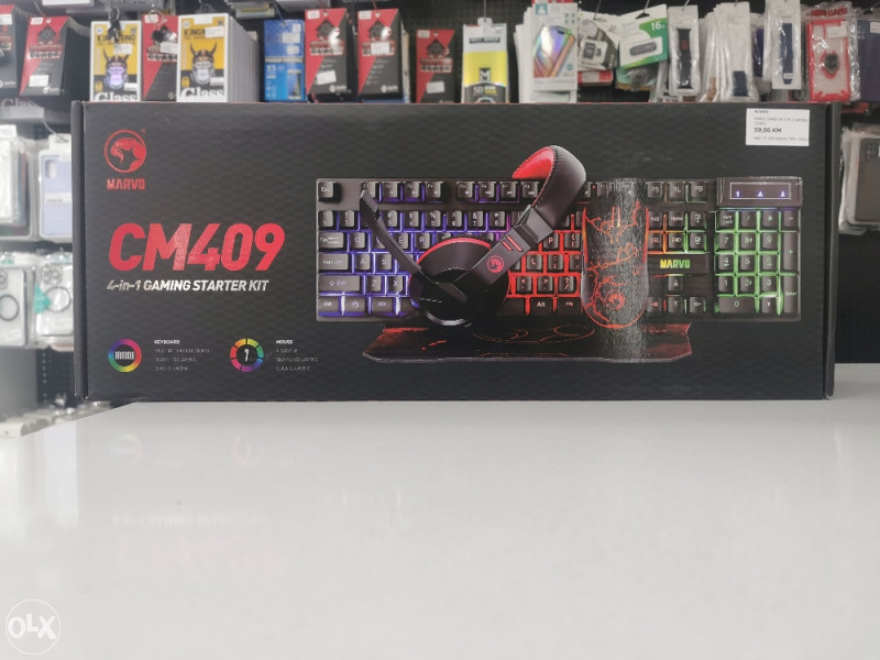 Gaming Set 4 in 1 MARVO CM409 - Tastatura/Miš set - OLX.ba