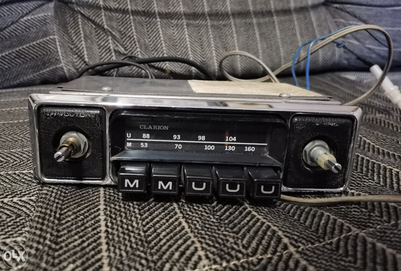 Clarion RE-323B JAPAN oldtimer 12V radio - CD/DVD/MC/Radio player - OLX.ba