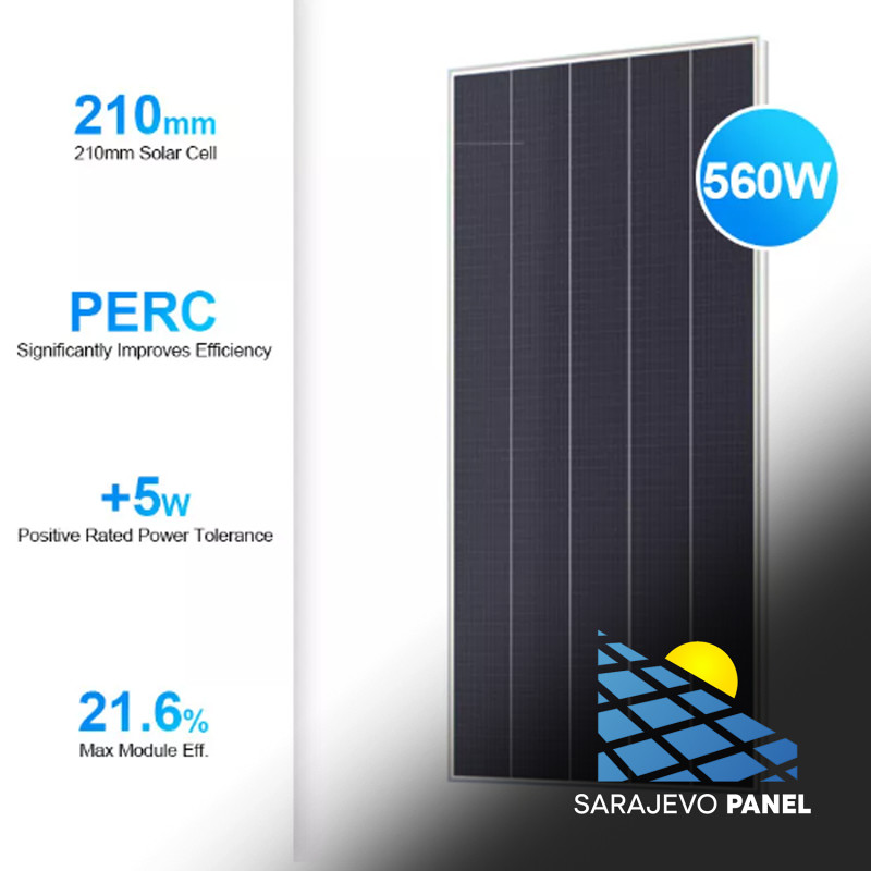 Mono Half-cell Solarni Paneli 550w - Solarna oprema - OLX.ba