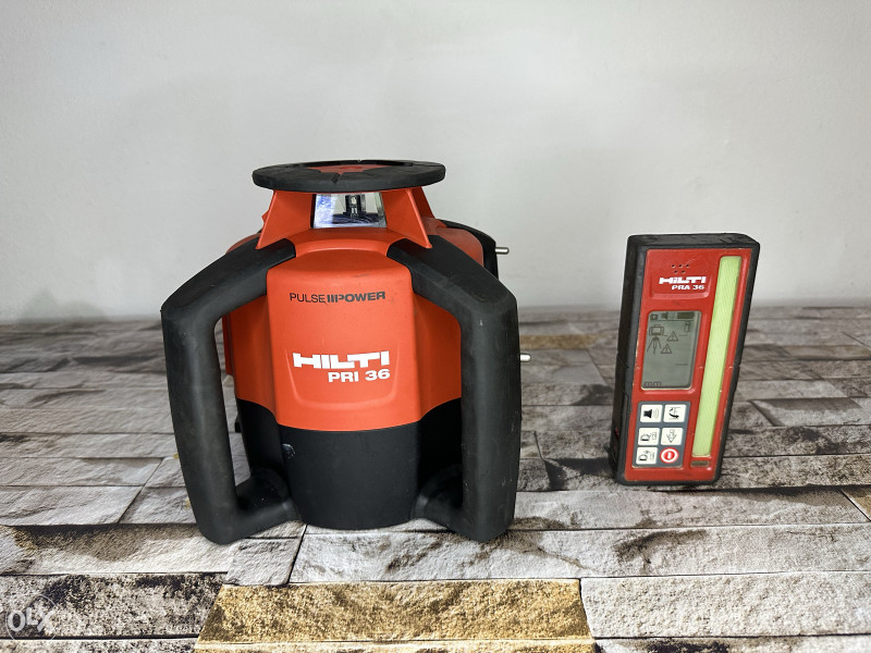 Hilti PRI 36 Rotacioni Laser Zeleni Zrak - Građevinski laseri - OLX.ba