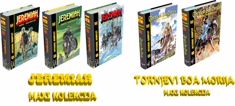 JEREMIAH-Jeremaja-Tornjevi Boa Morija HC 1-5 KOLEKCIJA - Stripovi - OLX.ba