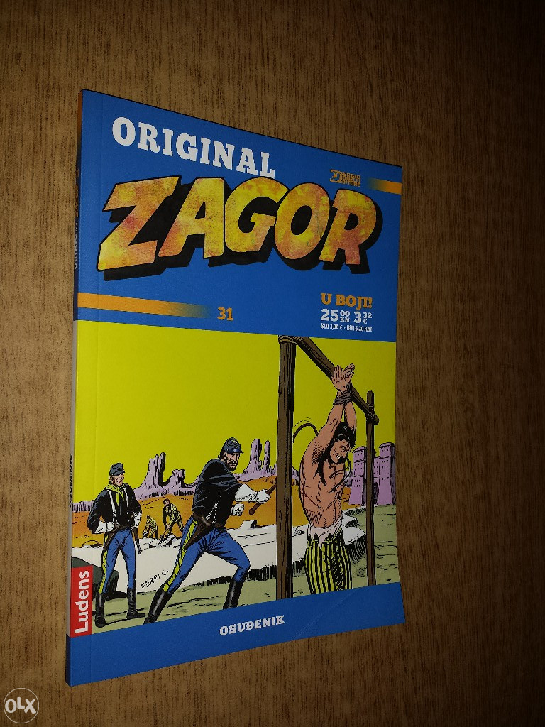 Zagor Original 31. Osuđenik - U BOJI - - Stripovi - OLX.ba