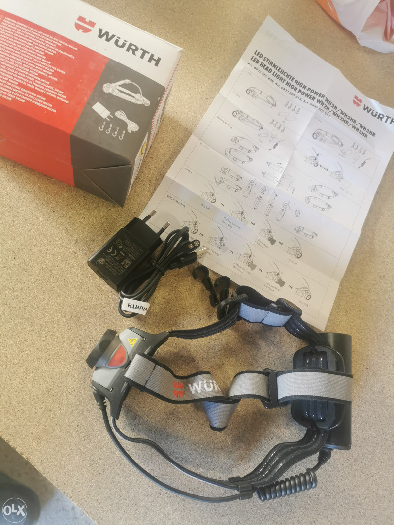 Wurth led naglavna lampa - Lampe/Baterije - OLX.ba